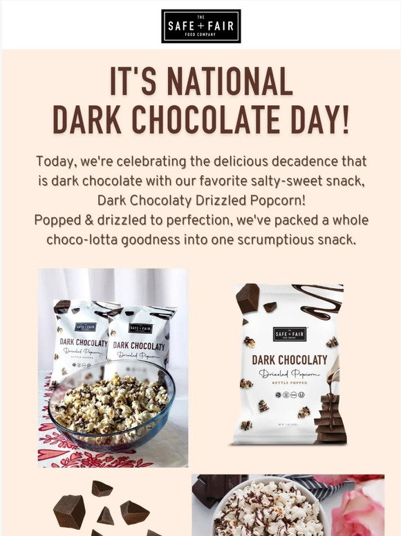 Safe + Fair: Move over milk chocolate...🍫 | Milled