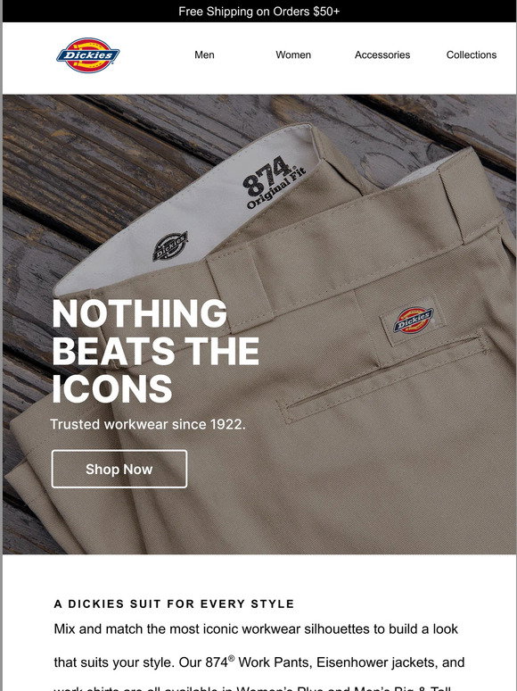 Dickies: Dickies Head to Toe | Milled