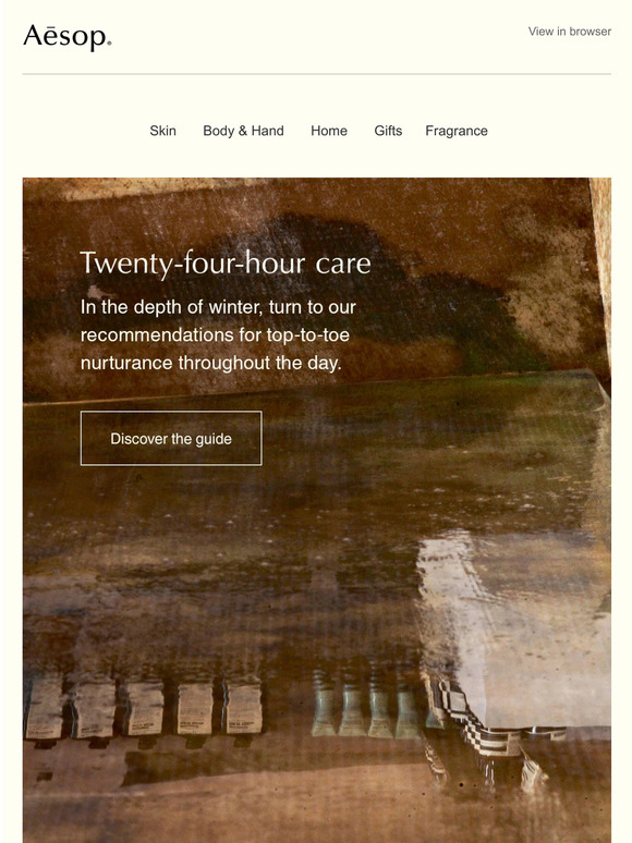 Aesop: For each moment and every day | Milled