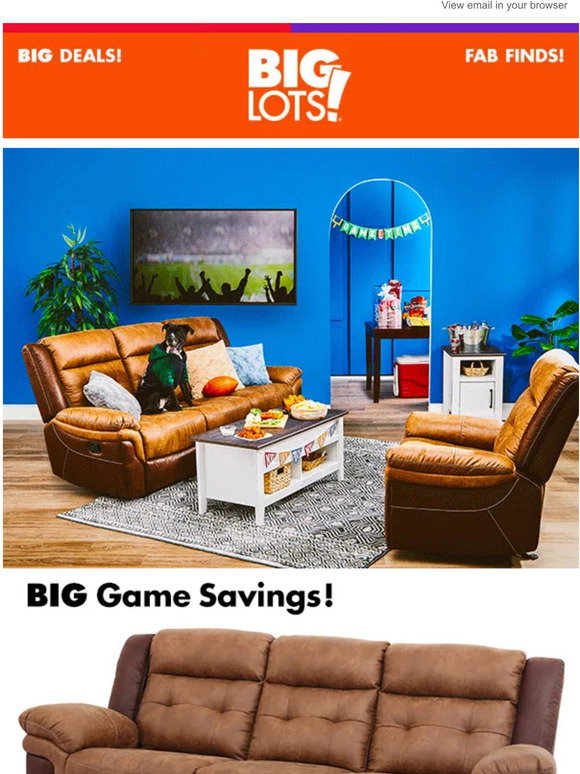 Big Lots: 🏈 Game day prep? We got you! | Milled