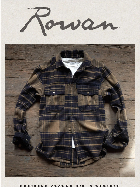 Rowan: Introducing the Axel Flannel Shirt Jacket | Milled