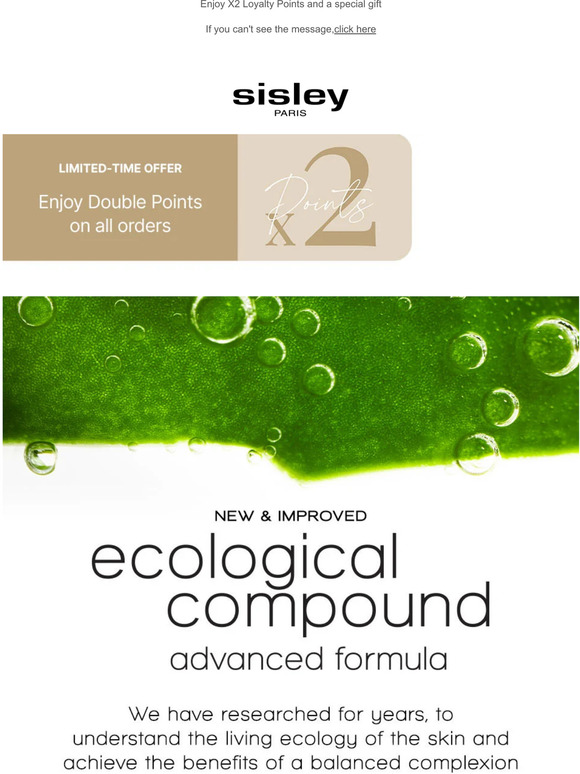 Sisley Cosmetics: Introducing the NEW Ecological Compound Advanced ...