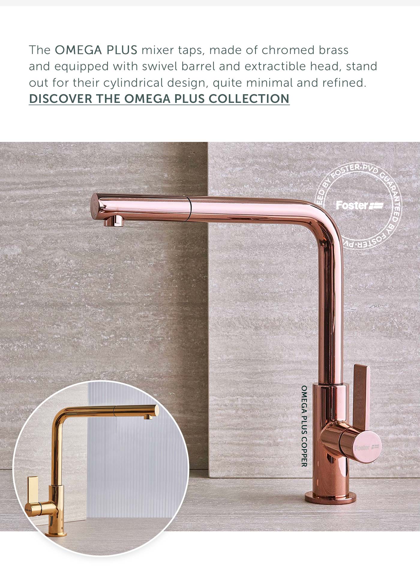 Archiproducts: New Foster PVD finish in GOLD and COPPER for the SKIN ...