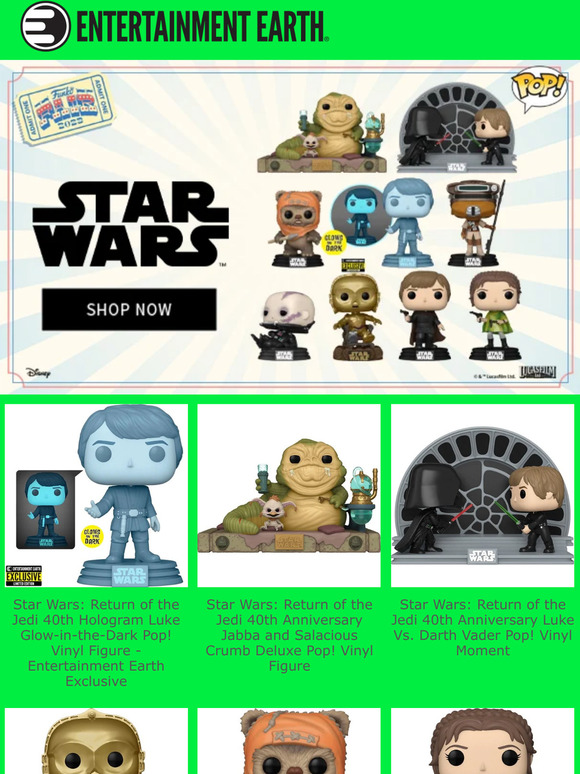 EntertainmentEarth.com: Exclusive Star Wars Return of the Jedi Pop ...