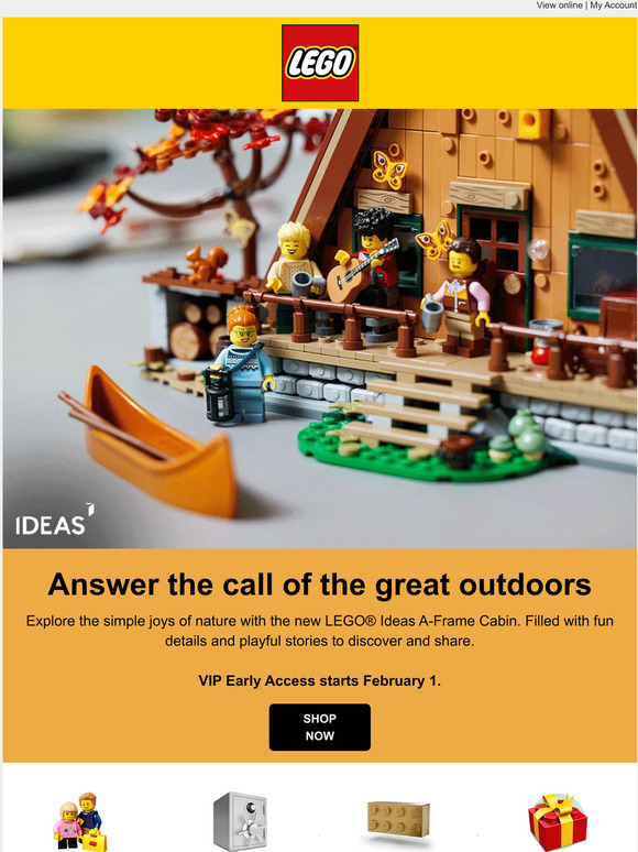 LEGO: VIP Early Access: Build a perfect getaway 🛶 | Milled