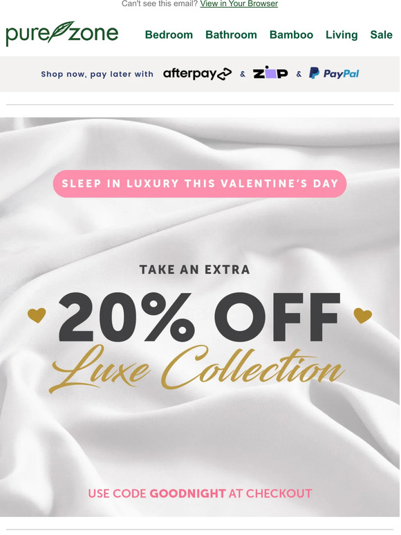 Pure Zone: Give the Gift of Great Sleep this Valentine's Day | Milled