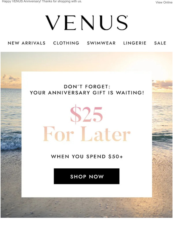 VENUS Fashion: Hurry, don't let your reward expire! | Milled