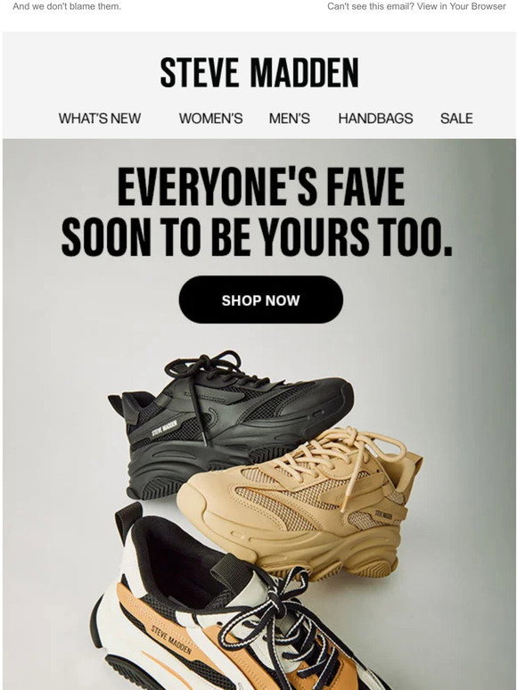 Steve Madden: Obsessed. | Milled