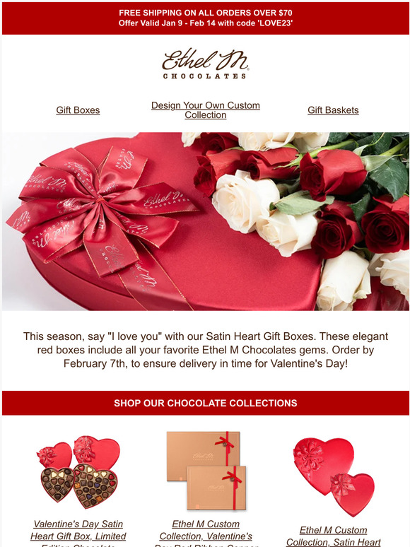 Ethel M Chocolates: Extraordinary love calls for extraordinary ...