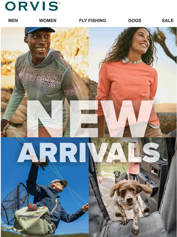 Orvis: New styles & new colors for spring! | Milled