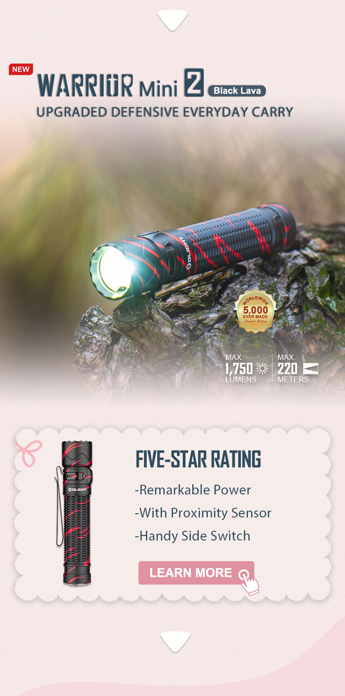 Olight: New Releases | New Lights and New Colors | Milled