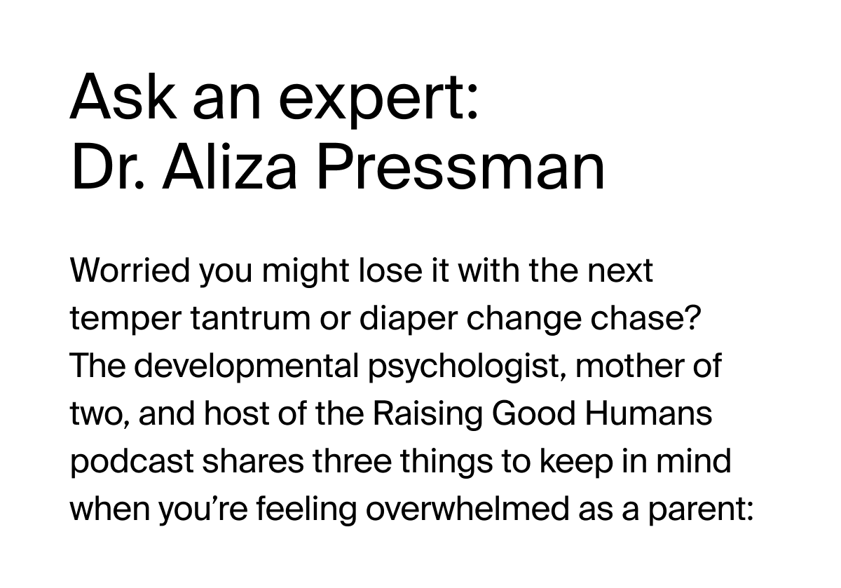 Coterie: Dr. Aliza Pressman on being “good enough” | Milled