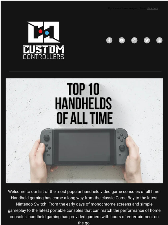 Custom Controllers: 👾 Top ten handheld video game consoles of all time ...