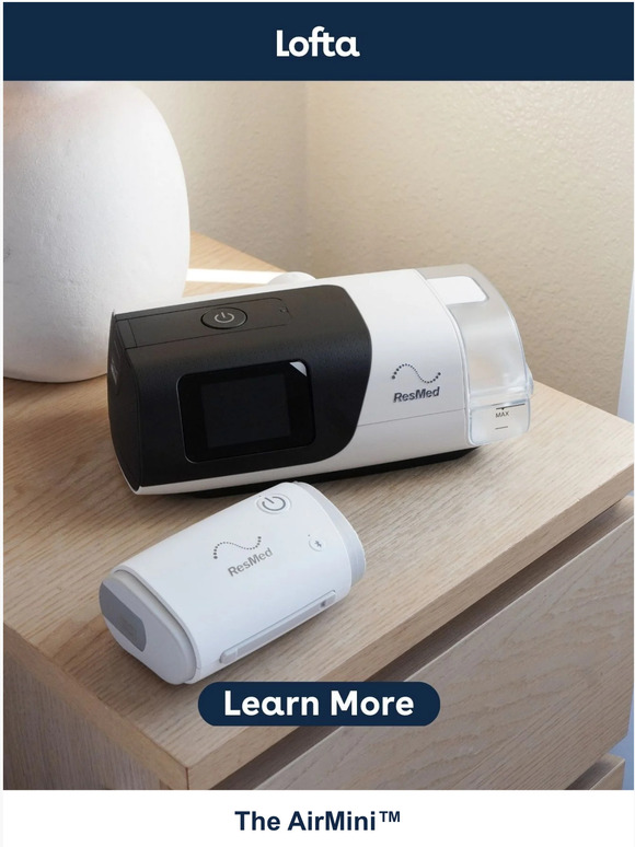 Lofta: 🛂 A Passport-Sized CPAP Machine | Milled