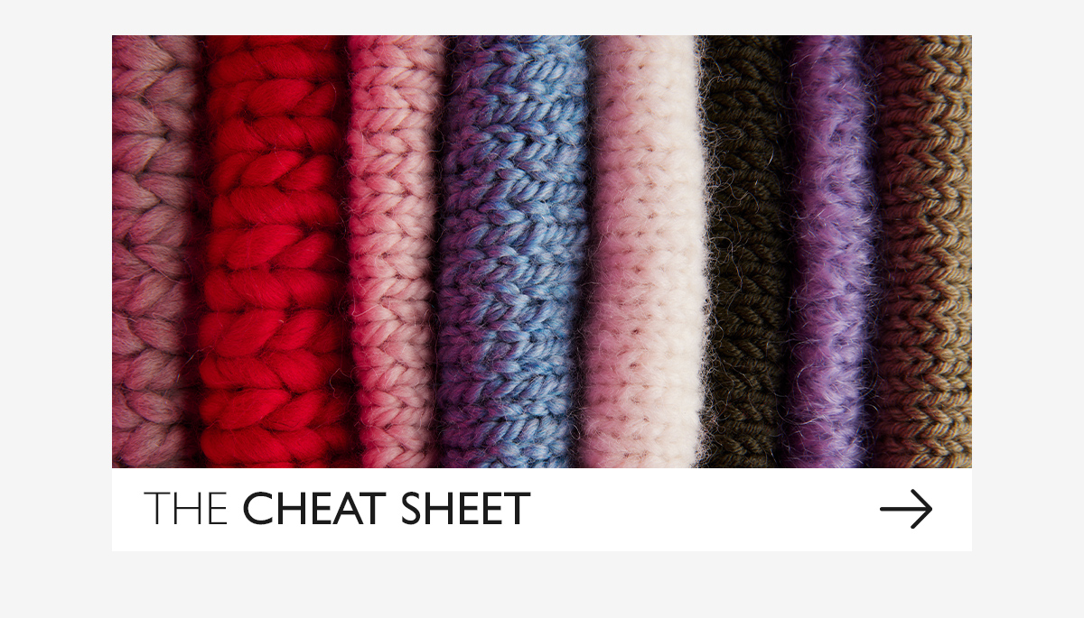 Wool and the Gang: Winter Yarn: Cheat Sheet | Milled