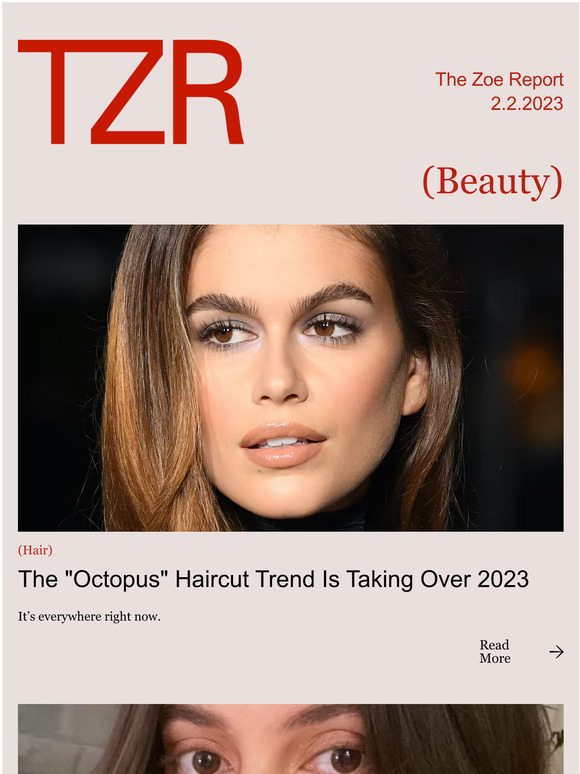 The Zoe Report: The "Octopus" Haircut Trend Is Taking Over 2023 | Milled