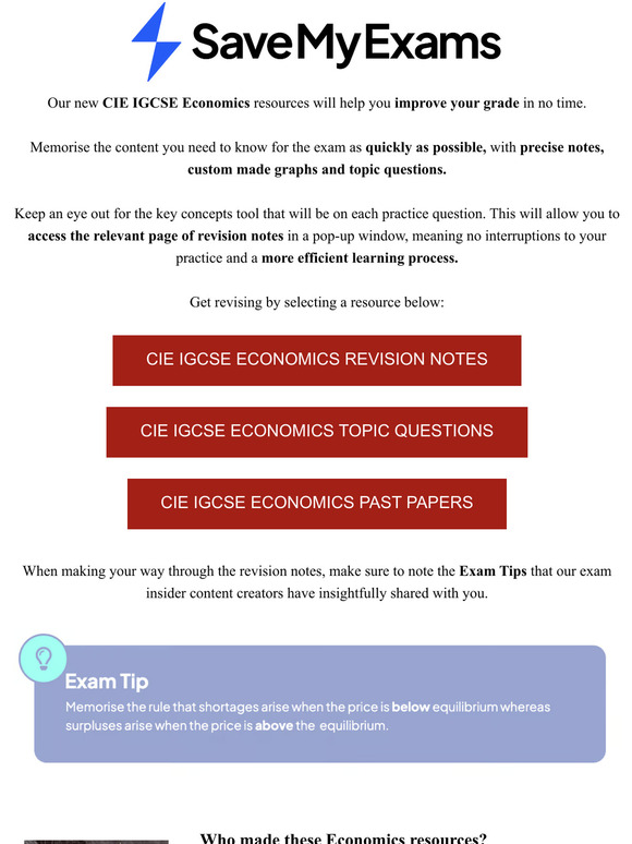 Save My Exams: NEW! Downloadable CIE IGCSE Physics Revision Notes | Milled
