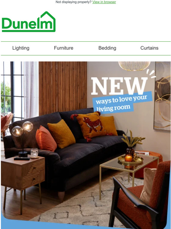 Dunelm: Living room need a little love? | Milled