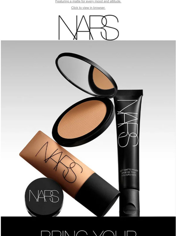 NARS: Discover the multi-matte lineup. | Milled