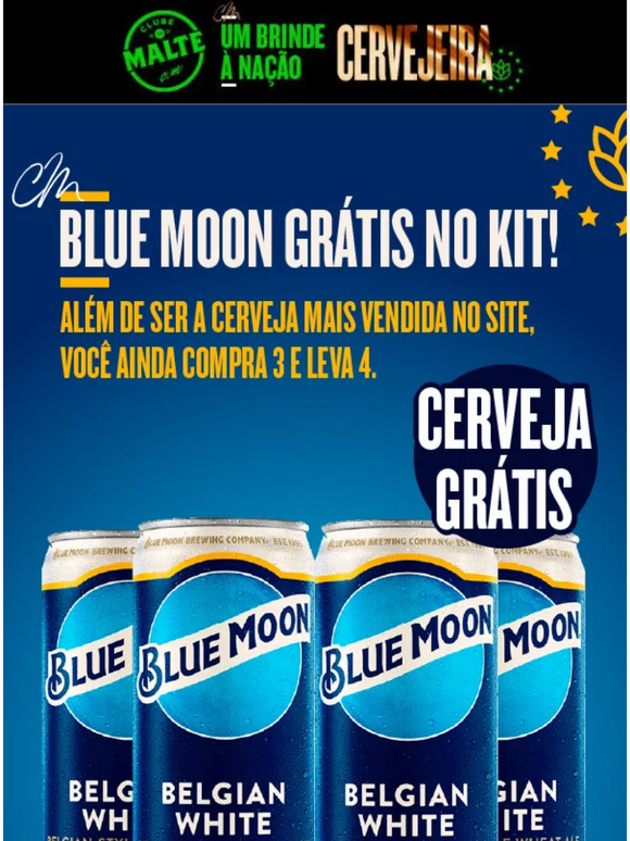 Clube do Malte: Tem Blue Moon grátis no kit! Vem aproveitar que é o ...