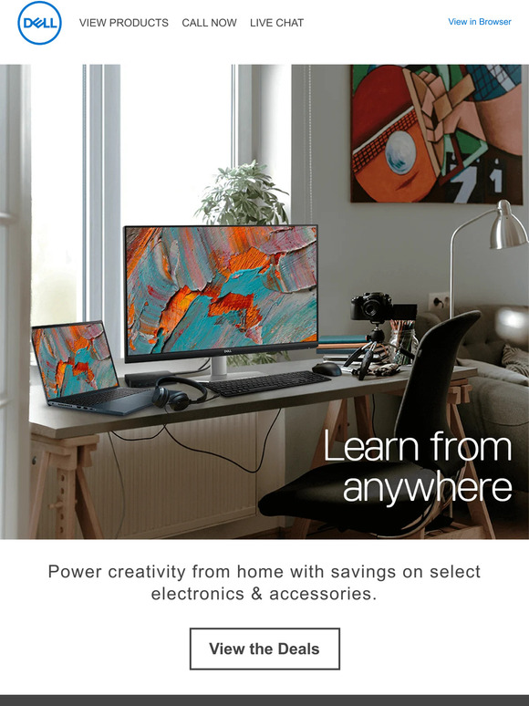 Dell: Learn from anywhere with savings on top electronics & accessories ...