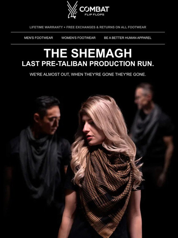 Combat Flip Flops: 💥 The Shemagh - Last Pre-Taliban Production Run 🔥 🔥 ...