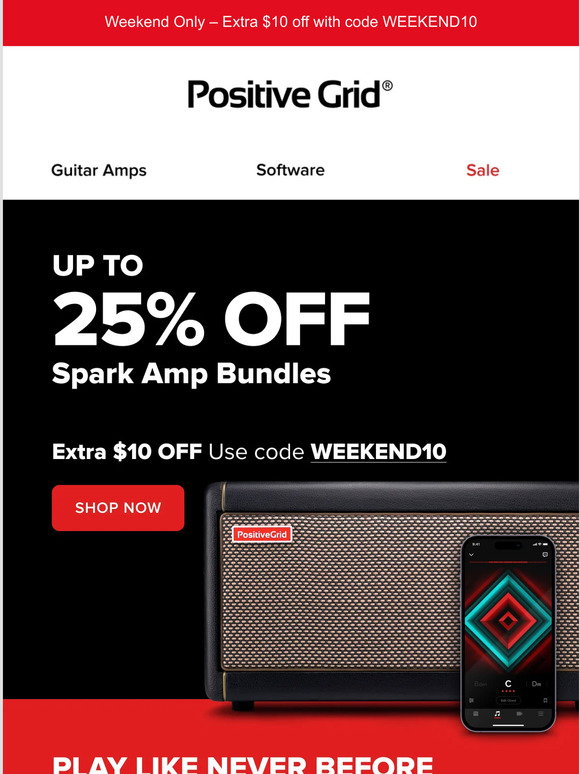 Positive Grid: Play guitar like never before with Spark ⚡️ | Milled