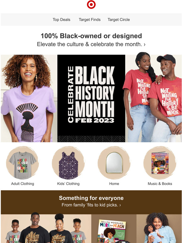 Target: Celebrate Black History Month 🖤🤎 | Milled