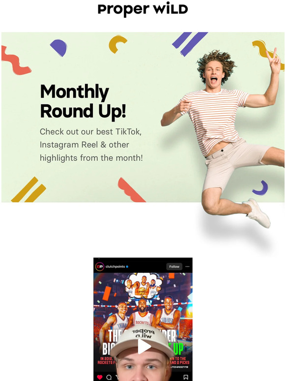 Proper Wild: February Highlights: Sports Takes + Proper Wild Affogato ...