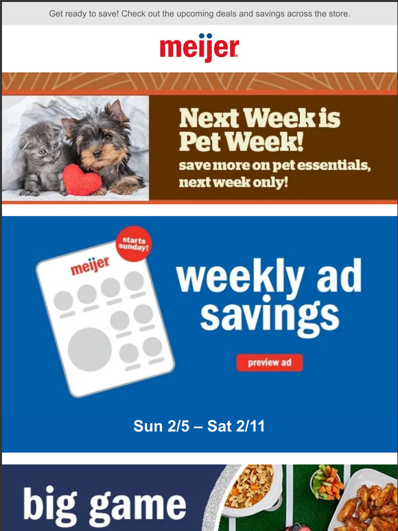 Meijer: Preview Your Weekly Ad & Save During Pet Week | Milled