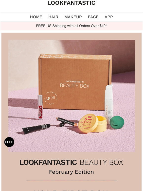 Lookfantastic: February Beauty Box has arrived! | Milled