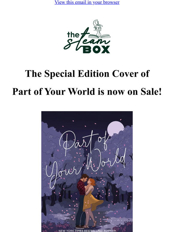 Steamy Lit: Part of Your World special edition cover is now on sale ...