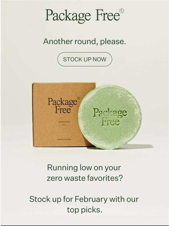 Package Free: BRB getting our life together. | Milled