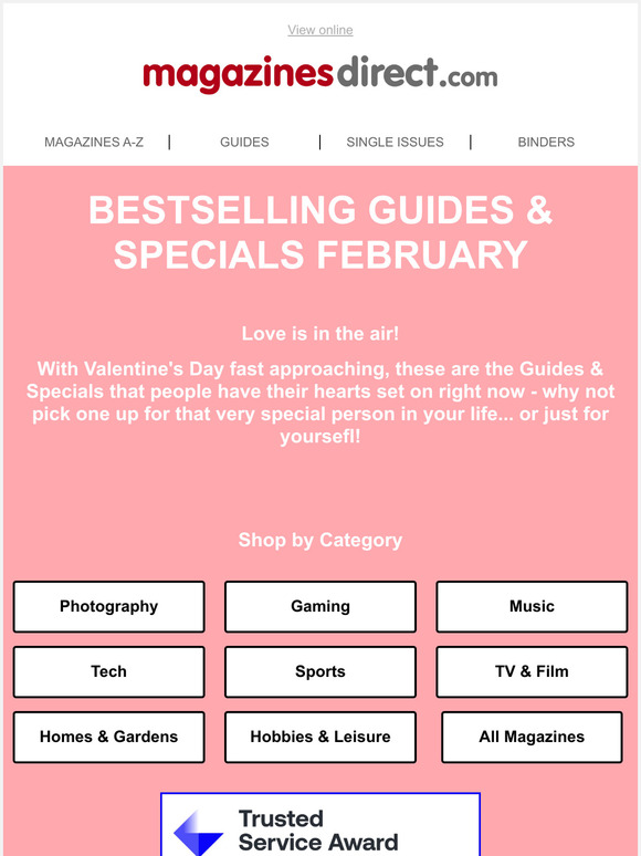 Magazines Direct: 💝The Guides & Specials We Love This February!💝 | Milled
