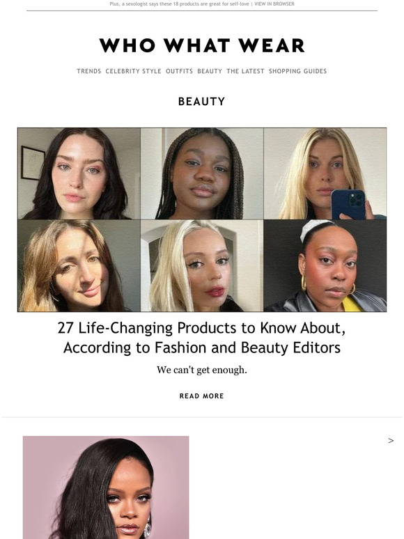 Who What Wear: 27 life-changing products to know about, according to ...