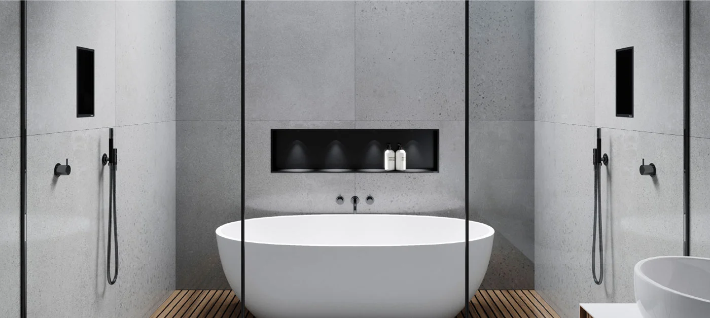 Archiproducts: More space in the bathroom with niches: Container series ...