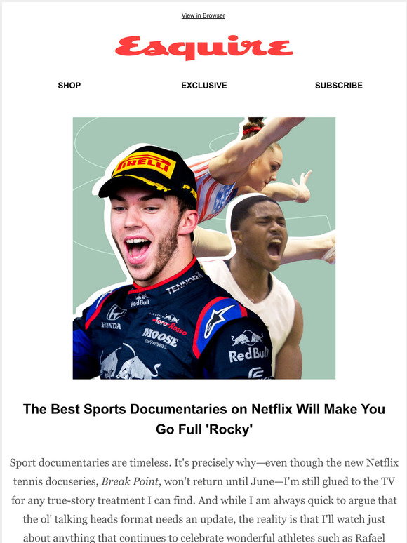 Esquire: The Best Sports Docs on Netflix | Milled