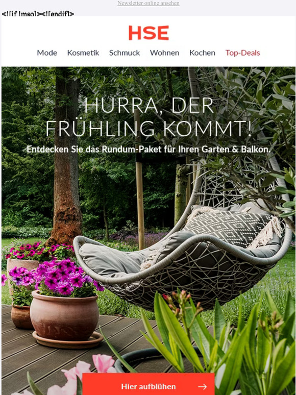 HSE24: Stöbern Sie in unserem Garten- & Balkonsortiment 🌸🌼 🌷 | Milled