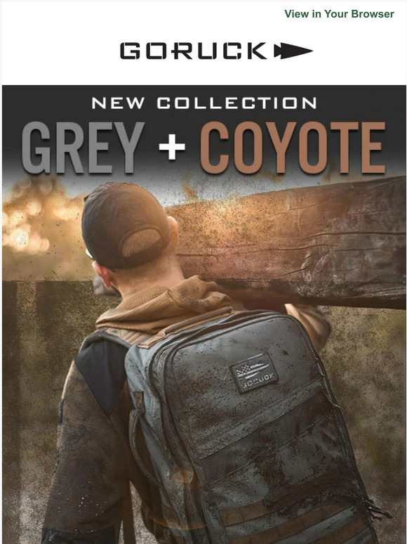 GORUCK: New Color Combo Everyone Is Talking About | Milled