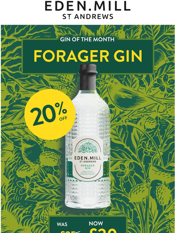 Eden Mill: Gin of the Month | Discover Forager Gin 🍓 | Milled