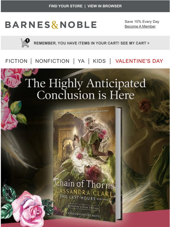 Barnes & Noble: The Cassandra Clare Conclusion We've Been Waiting For ...