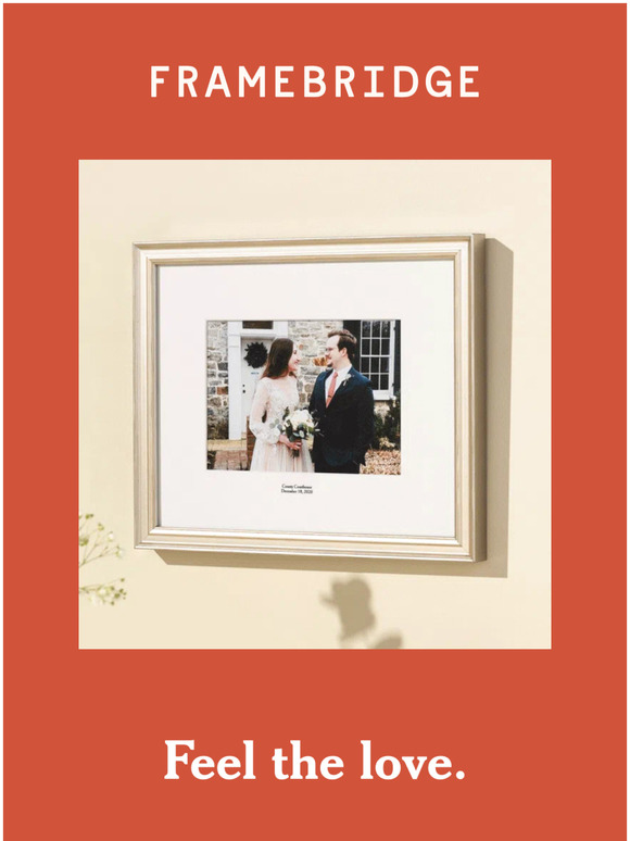 Framebridge: Shop in the name of love ️ | Milled