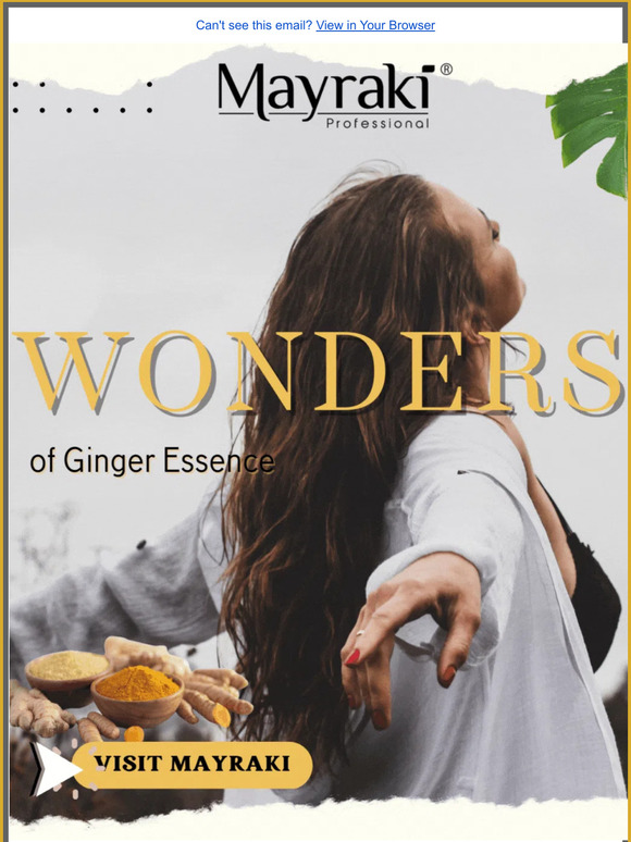 Mayraki: 💛 Unleash Ginger Power And Copper Peptide for Rapid Hair ...