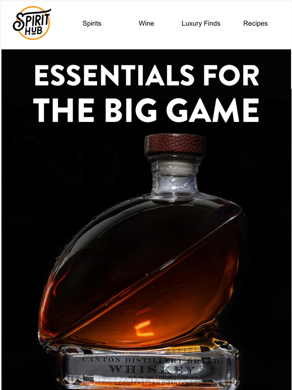 Spirit Hub: Whiskey In A 🏈 Decanter For The Win! | Milled