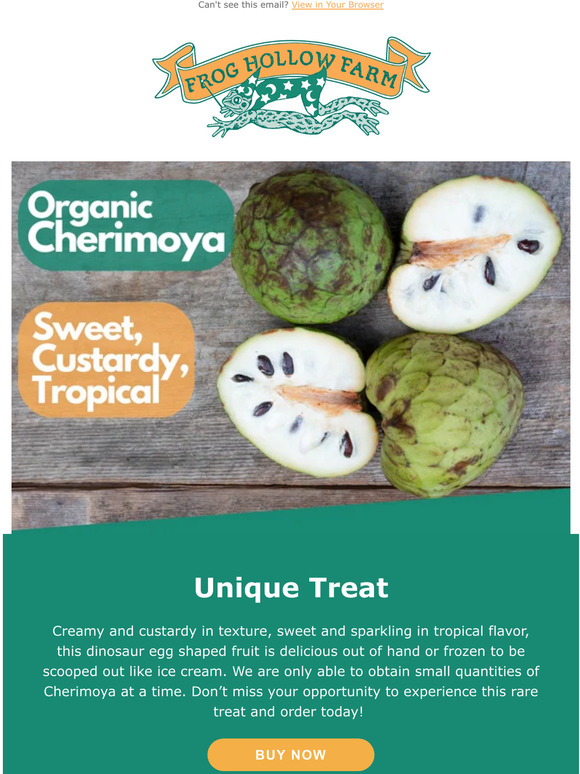 Frog Hollow Farm: Your New Favorite! Organic Cherimoyas! 😍 | Milled