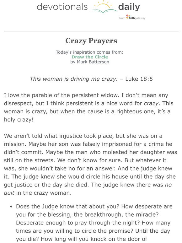 FaithGateway: crazy prayers can lead to crazy miracles 🙏 | Milled