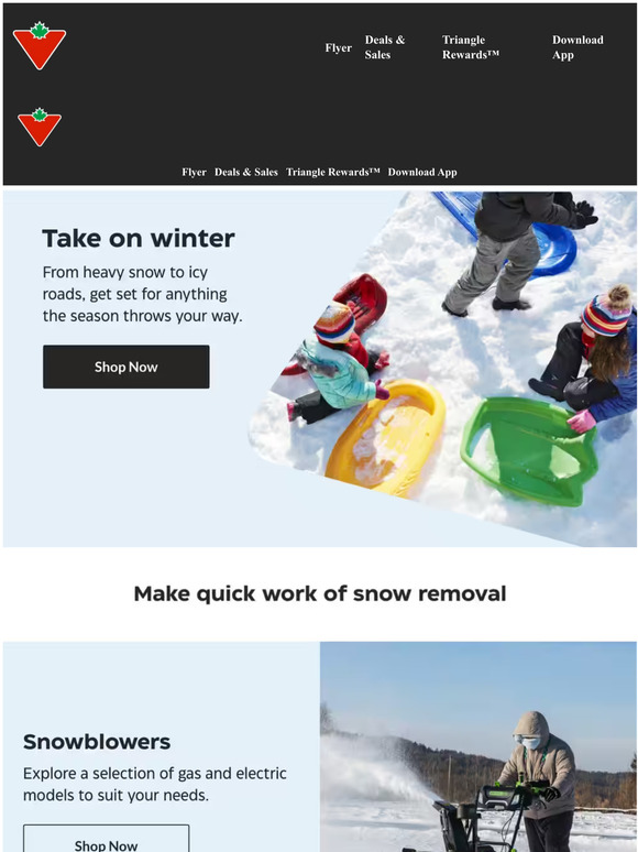 Canadian Tire: All the essentials you need to take on winter | Milled