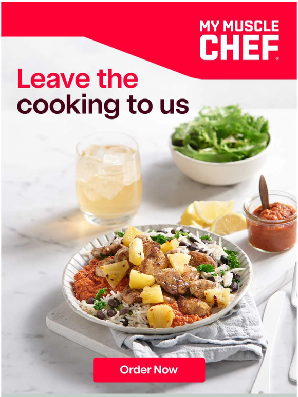 My Muscle Chef: How does a week off cooking sound? | Milled