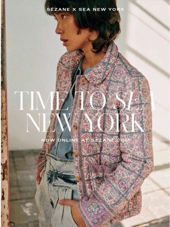 Sézane: Will we Sea you in NY? ️ | Milled