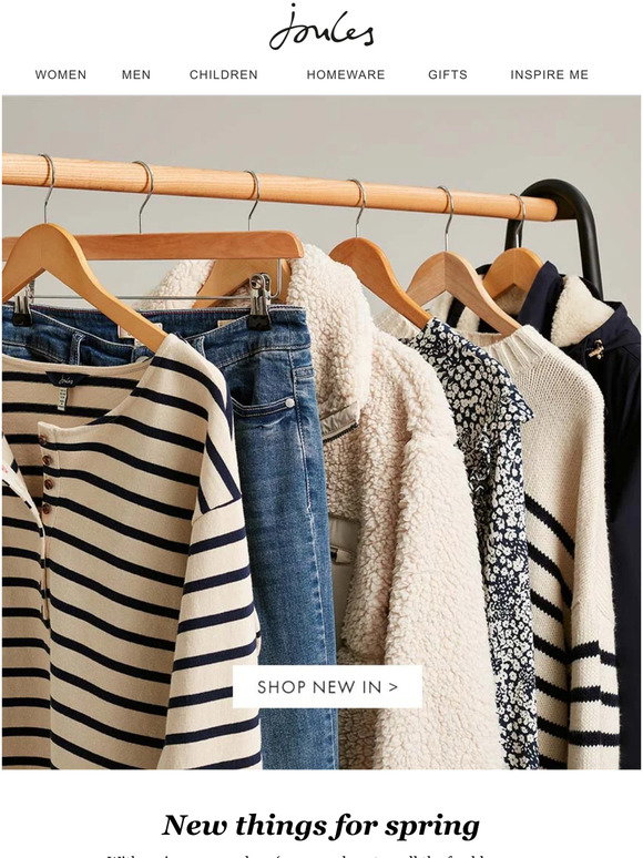 Joules: Winter-to-spring styles you need to see | Milled